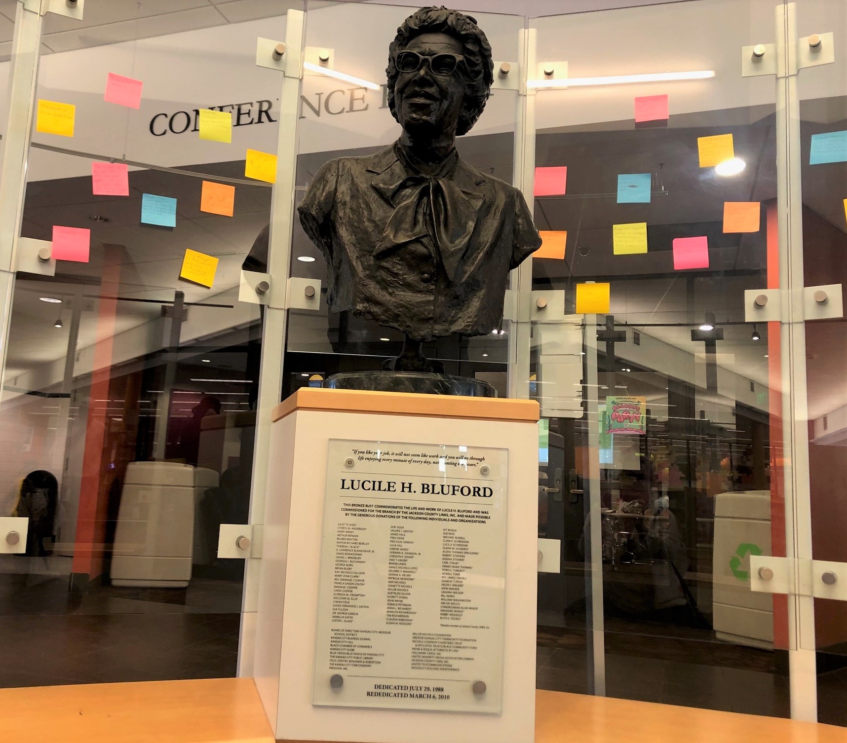 Remembering 'Miss Bluford' on Lucile Bluford Day | Kansas City Public Library